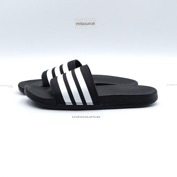 adidas | Shoes | New Adidas Adilette Cloudfoam Plus Slide Sandals ...